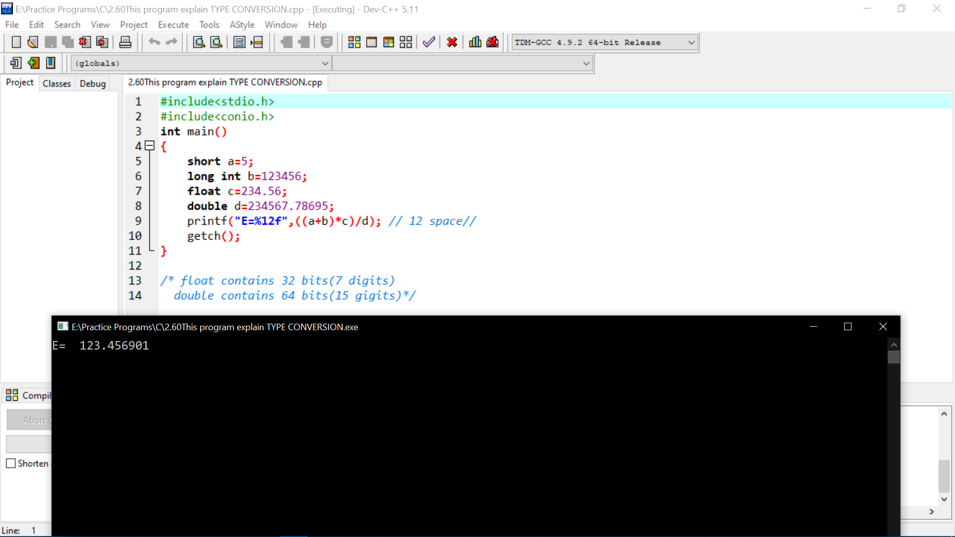 How To Explain Type Conversion Through Program Nesark Tutorials